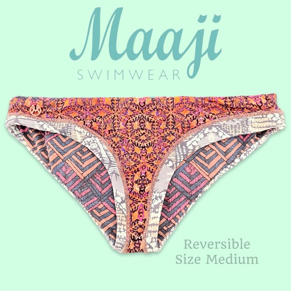 Maaji | Swim | On Sale Maaji Bikini Bottom Reversible Size Medium ...